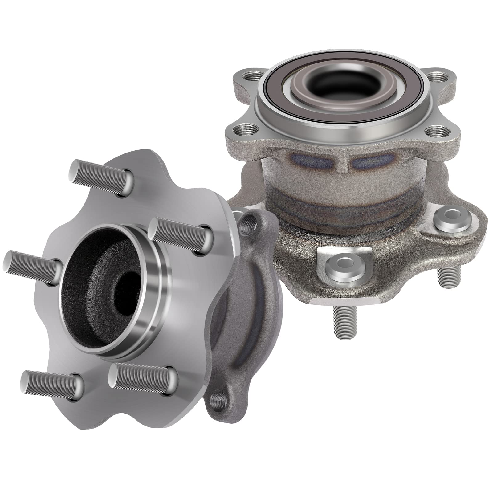 ECCPP Wheel Hub Bearing Assembly Rear 512388 fit 2007-2016 for Nissan ...