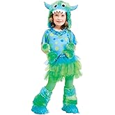 Amazon.com: Fun World Costumes Baby Girl's Polka Dot Monster Toddler ...