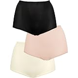 Bali Lacy Skamp Brief Panty at Amazon Women’s Clothing store: Underwear
