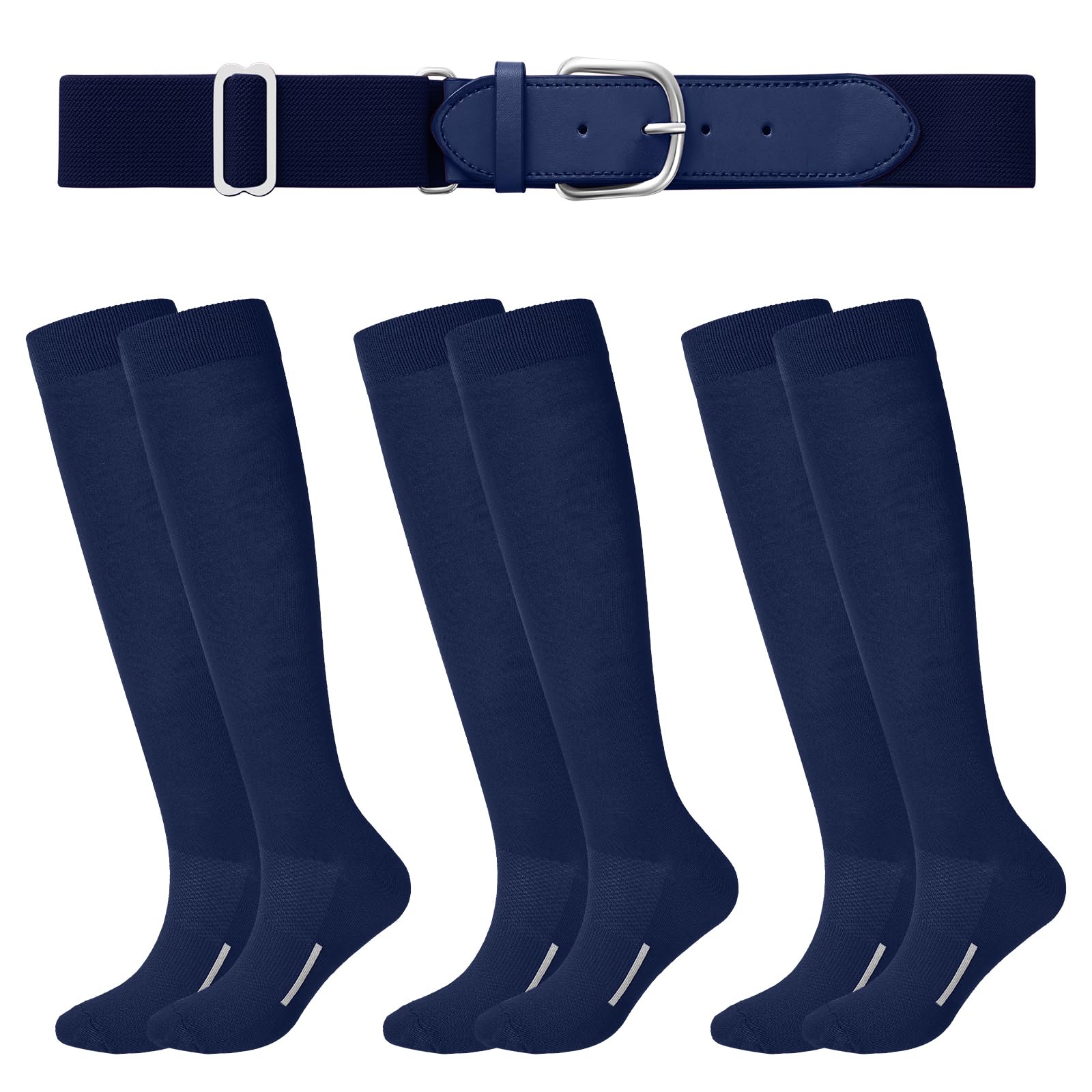 Haysandy Baseball or Softball Sock and Belt Combo Set 3 Football ...