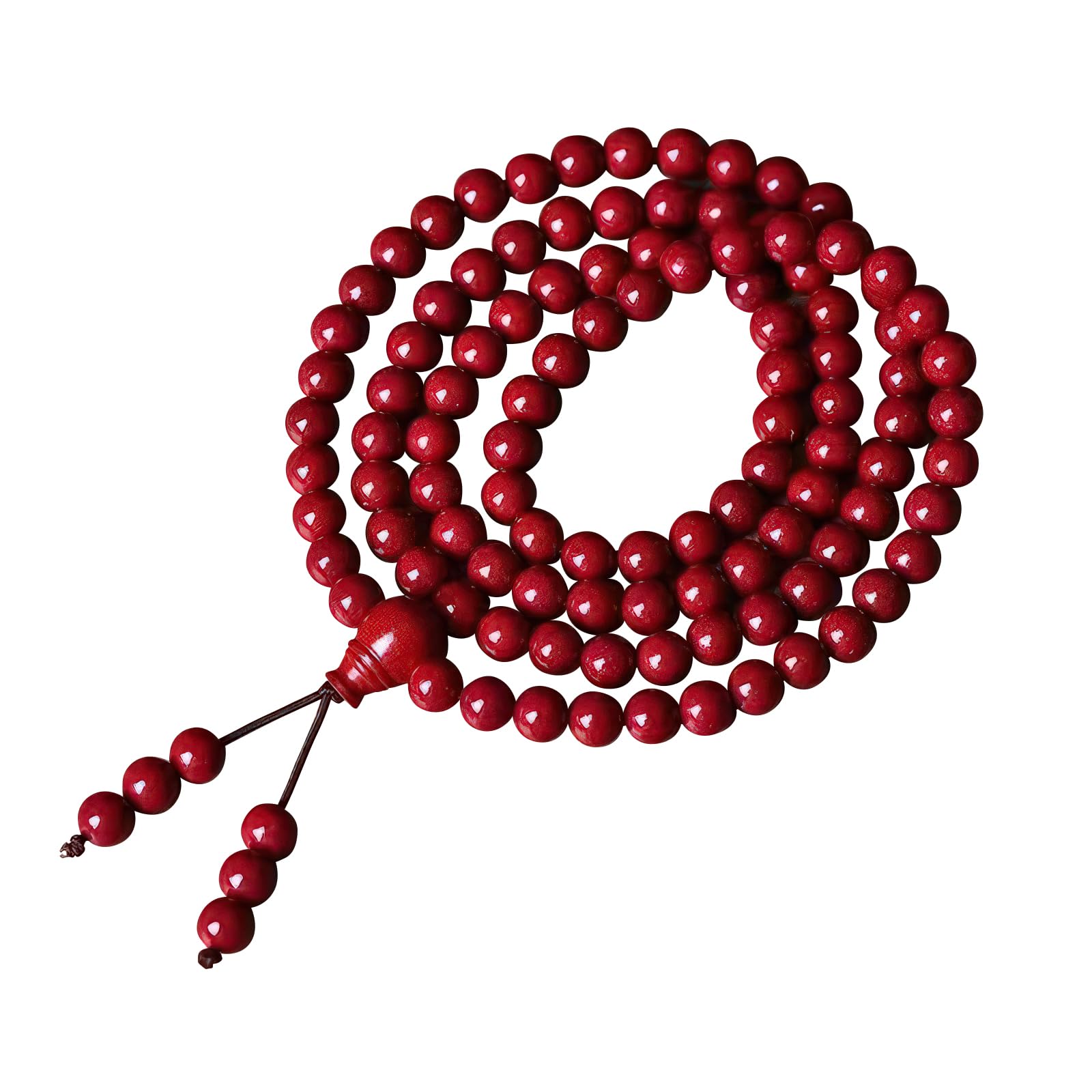 Feng Shui Bracelet Tibetan 6mm 8mm 108 Ruby Beads Eexquisite Gift Box Packaging for sale ...