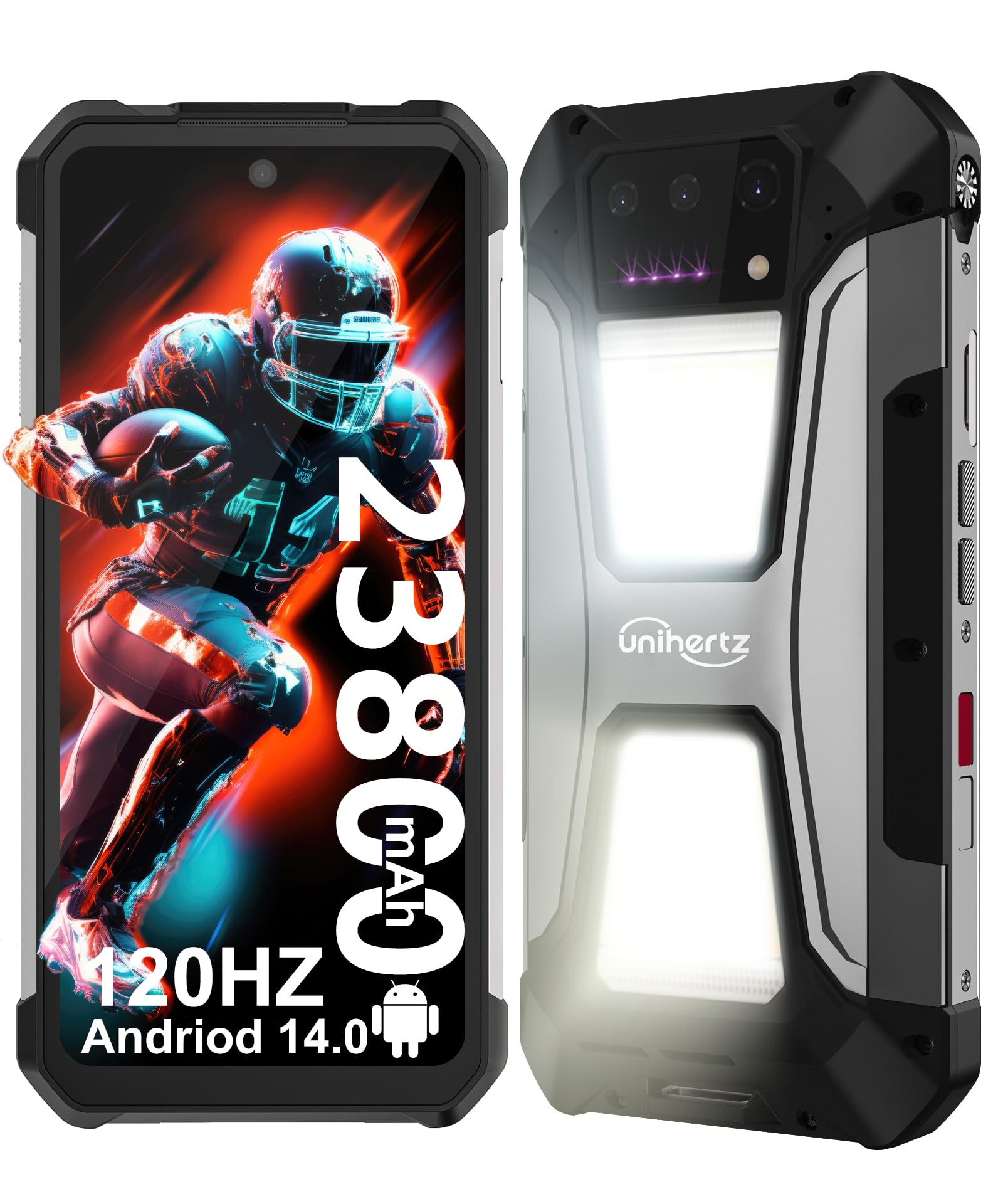 Mua Unihertz Tank 2 Pro Rugged Smartphone, 23800mAh Android 14 Outdoor ...