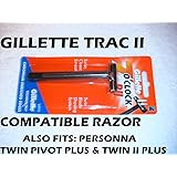 Amazon.com: 100 Personna Twin 2 ( TWIN II ) Razor blades - Compatible ...