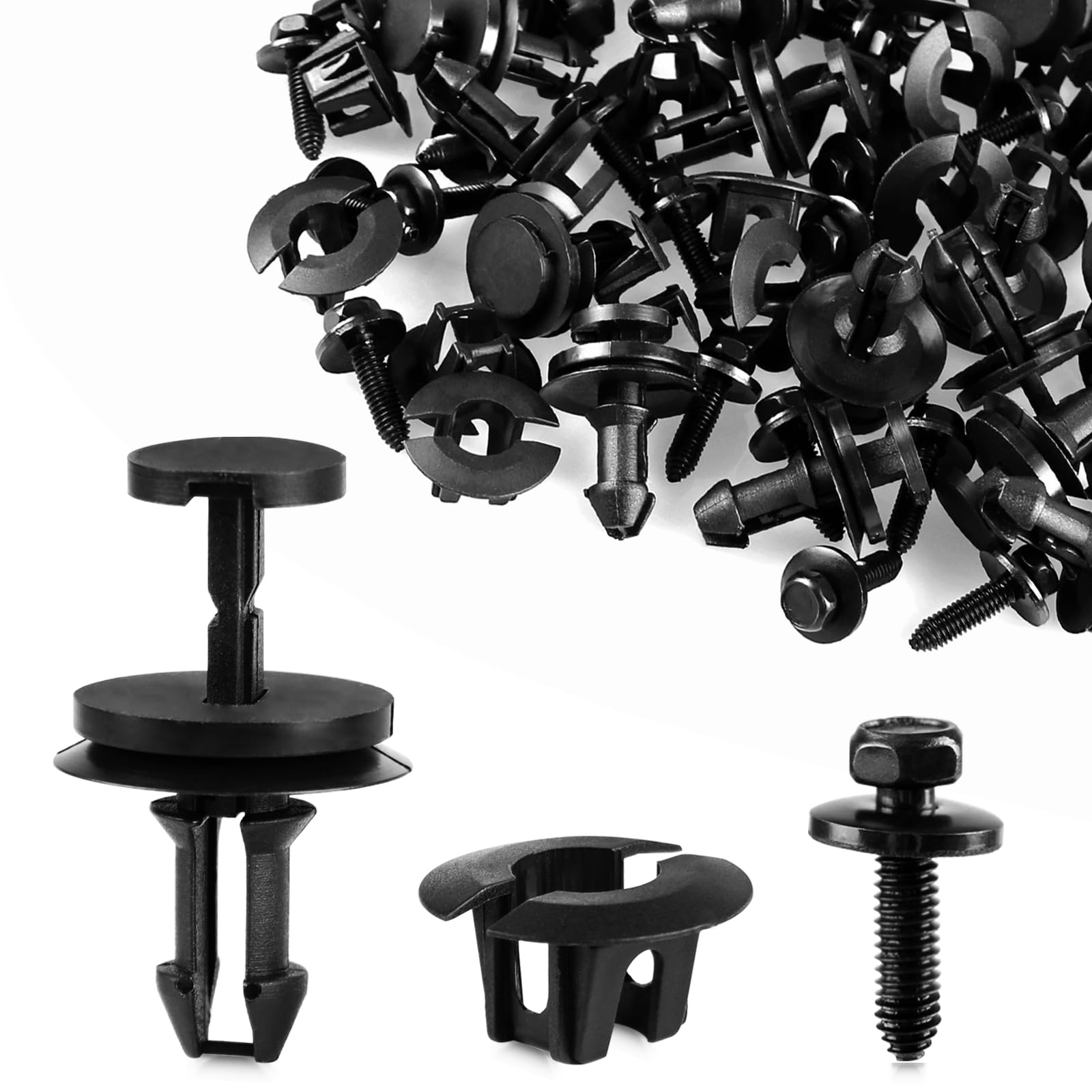 UNIGT 60PCS Silverado Bumper Clips for Front Air Dam Deflector ...