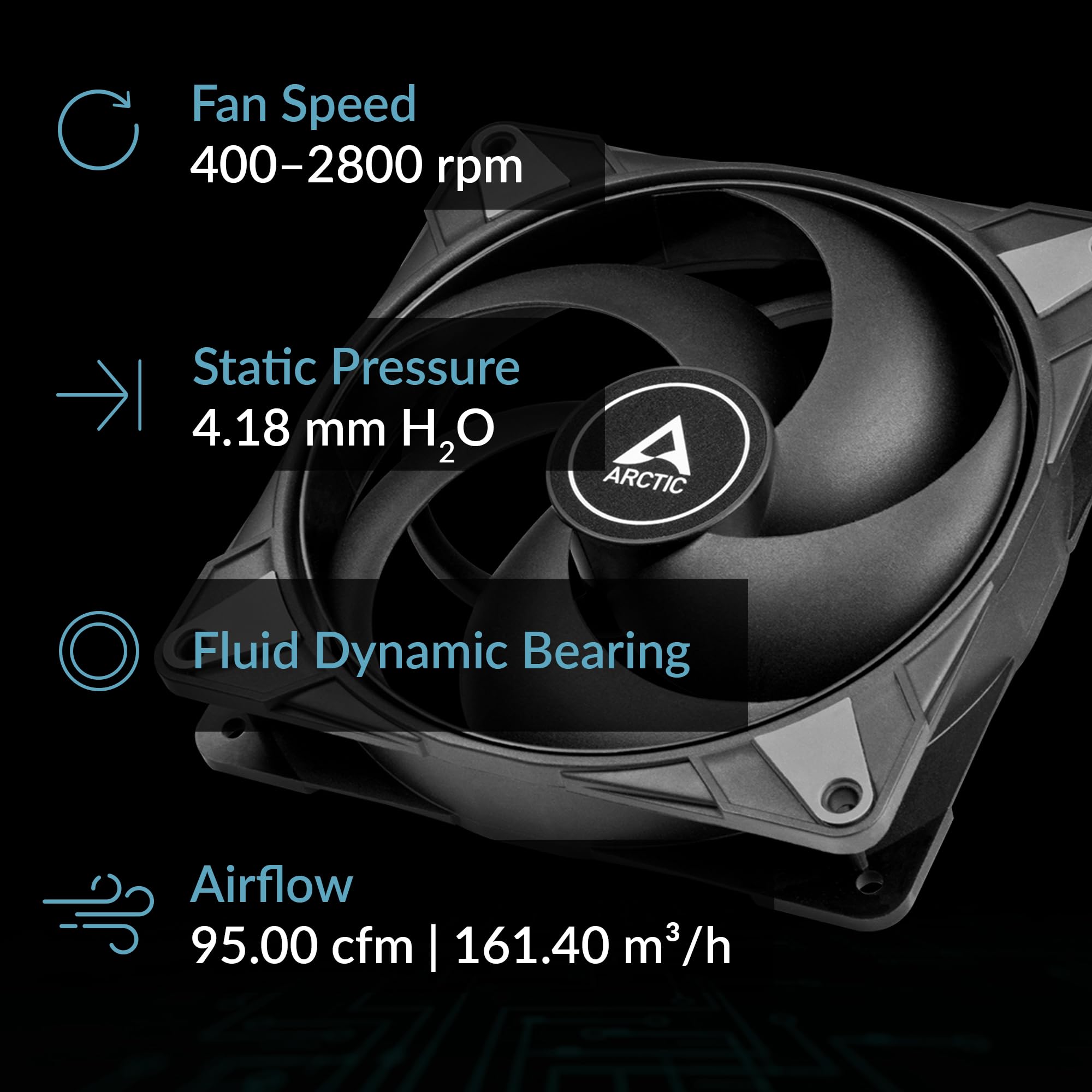 Mua ARCTIC P14 Max - PC Fan, High-Performance 140mm Case Fan, PWM ...