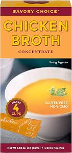 Savory Choice Chicken Broth Concentrate (12x5.1oz): Amazon.ca: Health ...