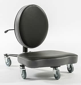 Amazon.com : Synetik SF180 WELDING Chair Steel Base Rubber Casters w ...