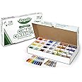 Amazon.com: Crayola Bulk Markers and Crayons, 256 Count Classpack ...