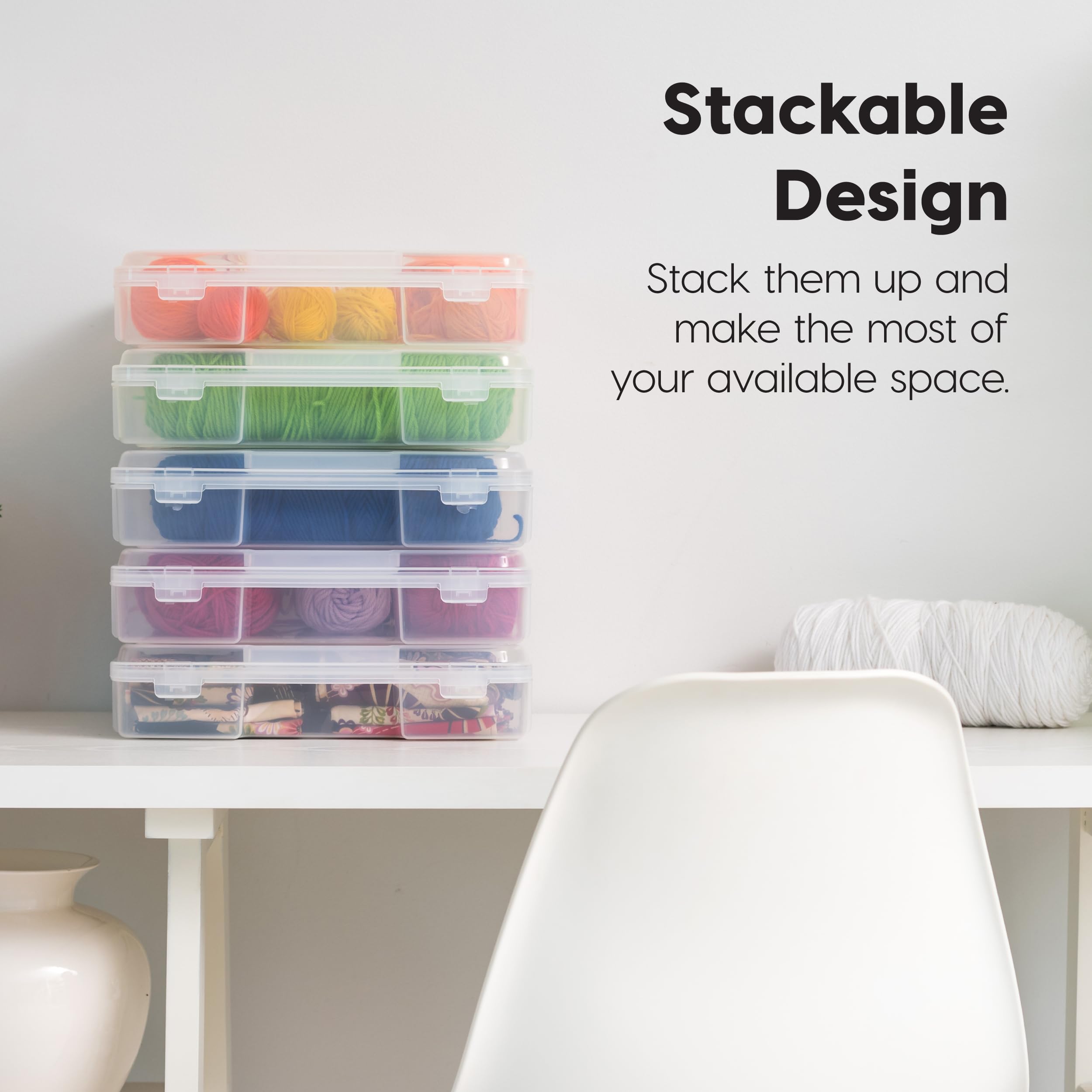 Mua IRIS USA 6 Pack Fits 8.5" x 11" Portable Project Storage Case with ...