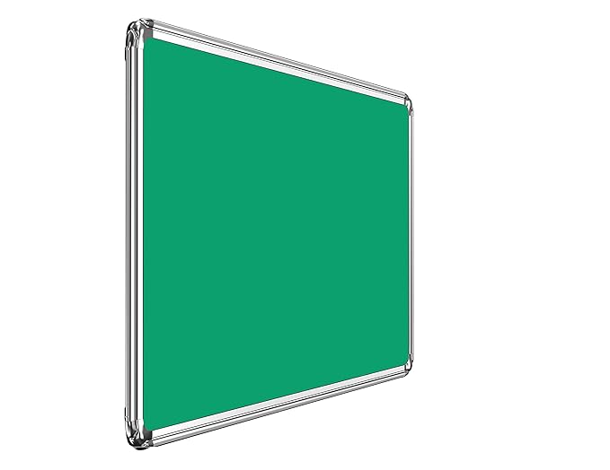 Nechams® Prima Pin-up Board/Bulletin Board, (Fabric Notice Board, Soft ...