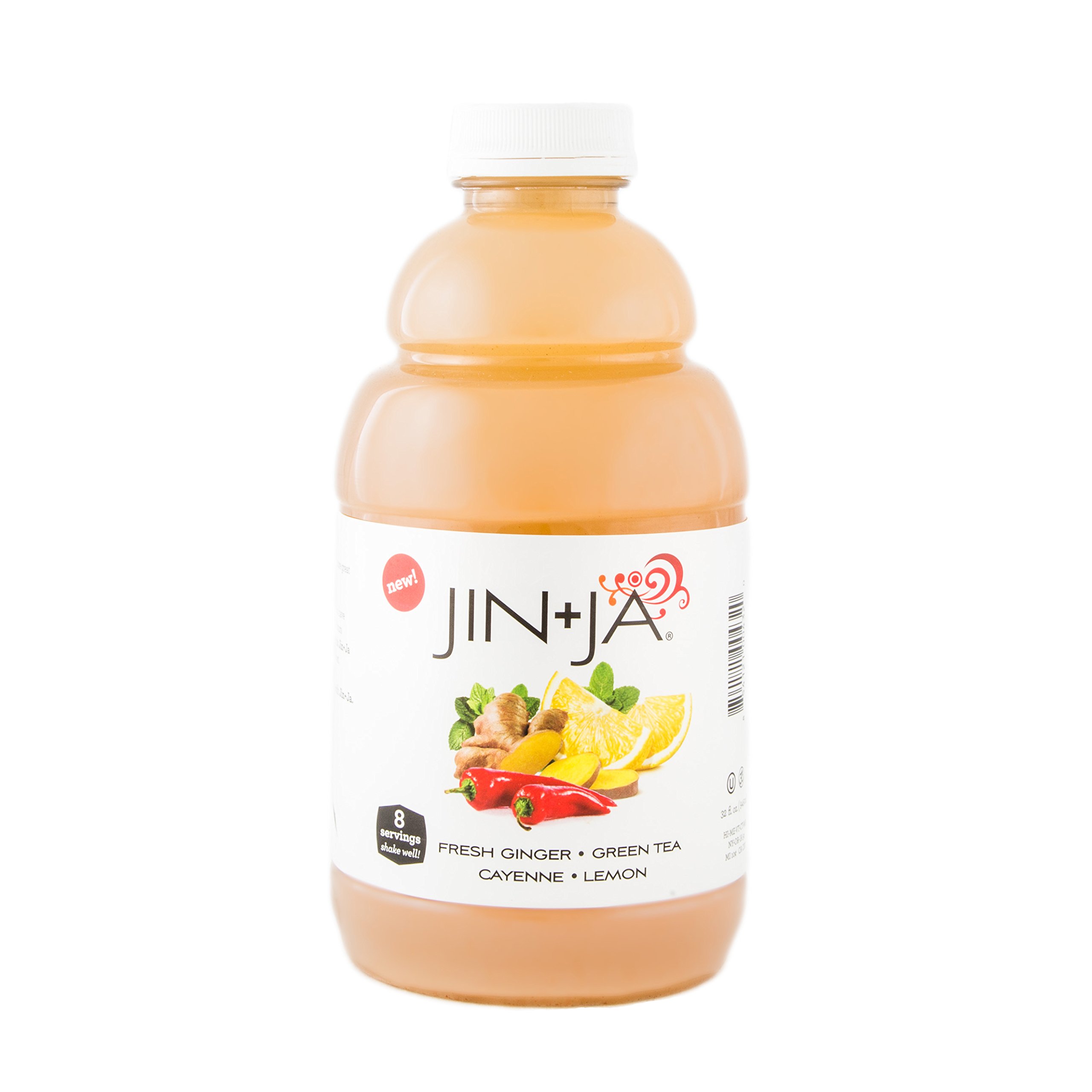 Amazon.com : Jin-Ja Dragon Fruit Fresh Ginger Green Tea Digestive ...