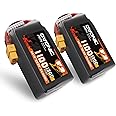Amazon.com: OVONIC 130C 6S 1100mah Lipo Battery 22.2V Pack with XT60 Plug for FPV Racing : Toys ...