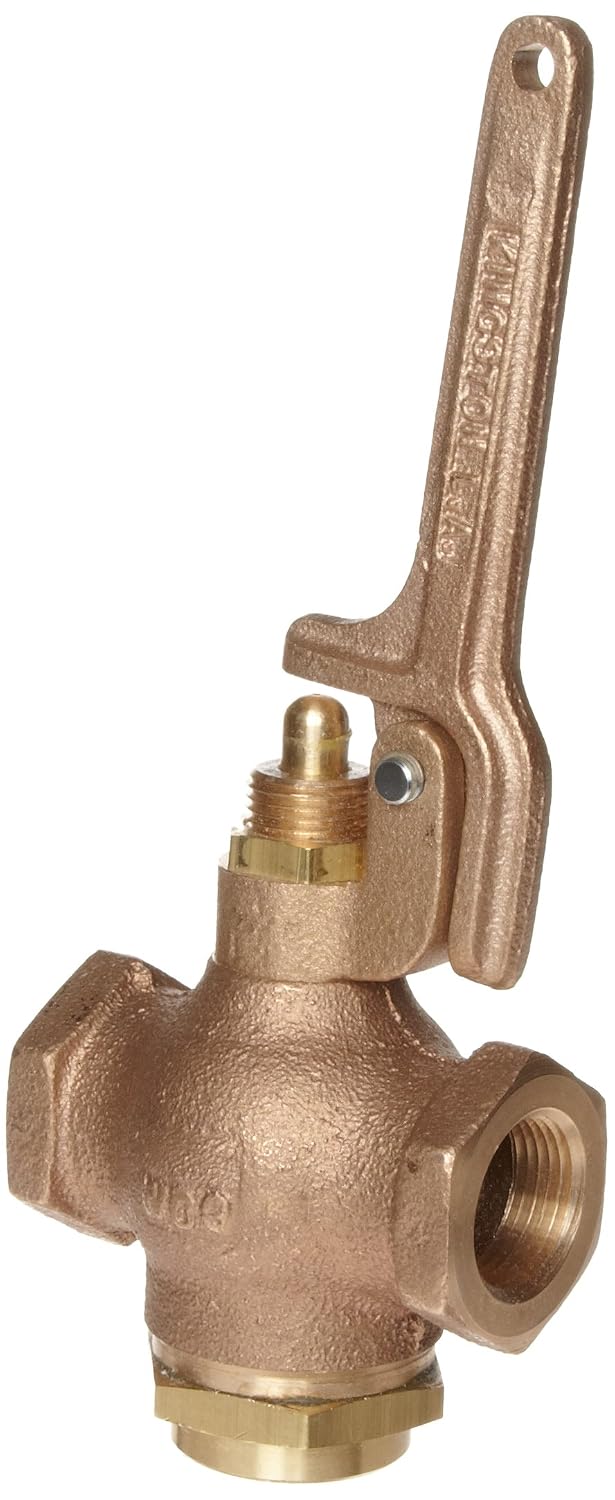 Pull Lever Kingston 305A Series Brass Quick Opening Flow Control Valve ...