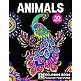 Animals Coloring Book: Feature Beautiful Woodland And Wild Animals In ...