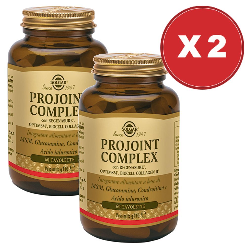 Projoint Complex 2 Confezioni da 60 Compresse - Solgar: Amazon.it: Salute e cura della persona