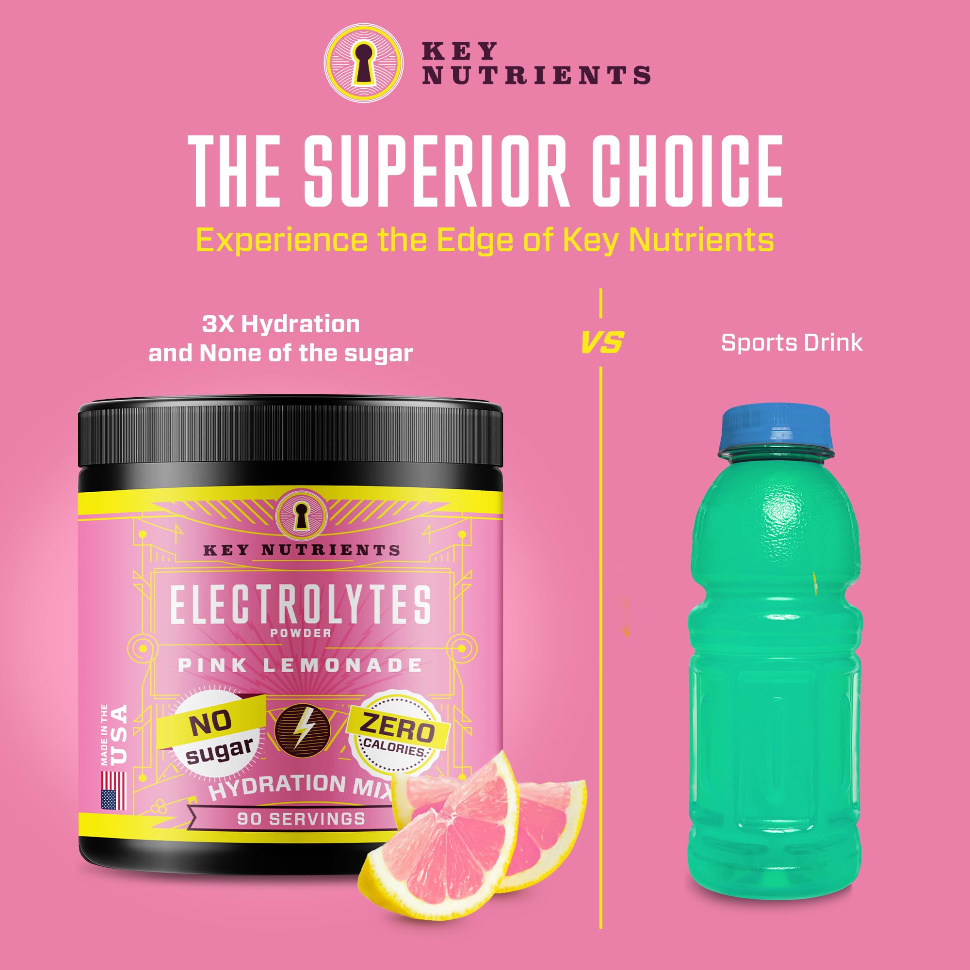 Mua KEY NUTRIENTS Multivitamin Electrolytes Powder No Sugar - Fresh ...