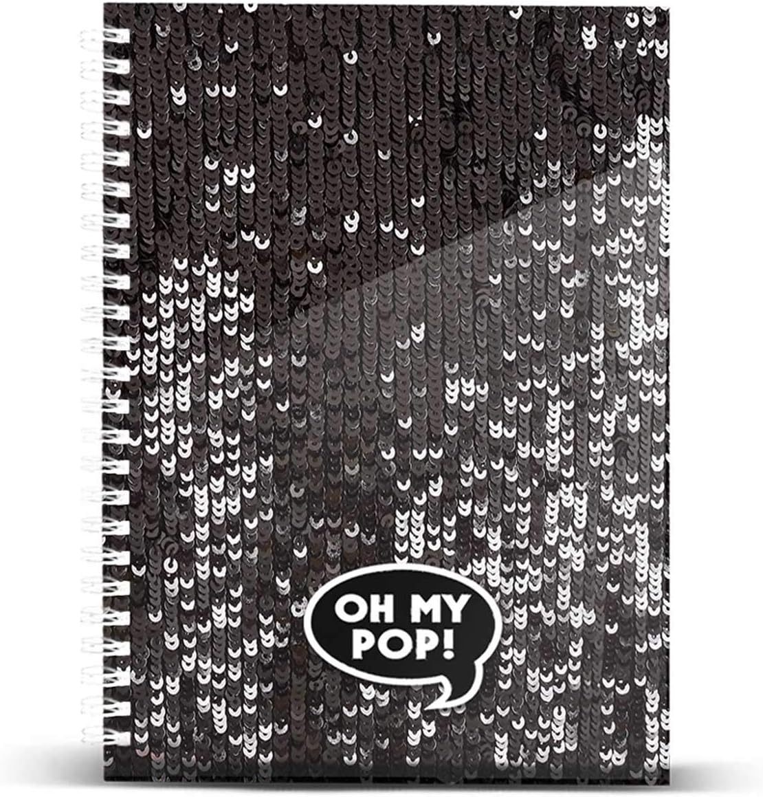Oh My Pop! Black-Shine Notebook – BigaMart