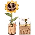 Amazon.com: Wowood 3D Flower Wooden Puzzles for Adults-Sunflower, DIY ...