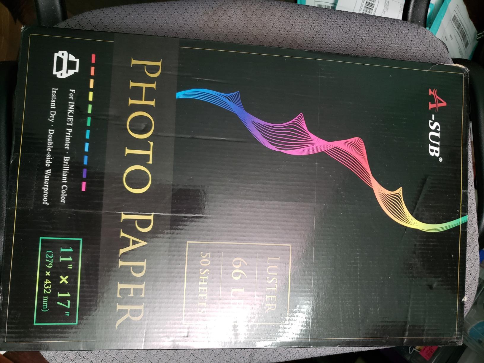 $10/mo - Finance A-SUB Premium Photo Paper Luster 13x19 Inch 66lb for ...