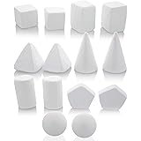 Amazon.com: Nasco 9725407 Foam Geometric Solids Set, Six-Piece, White ...