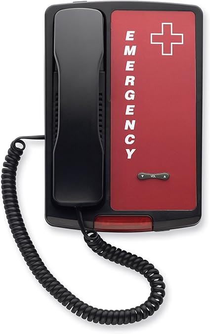 Amazon.com : Emergency Phone, Black : Telephones : Electronics