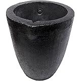 Amazon.com: #3-6Kg Clay Graphite Crucibles Premium Black Foundry Cup ...