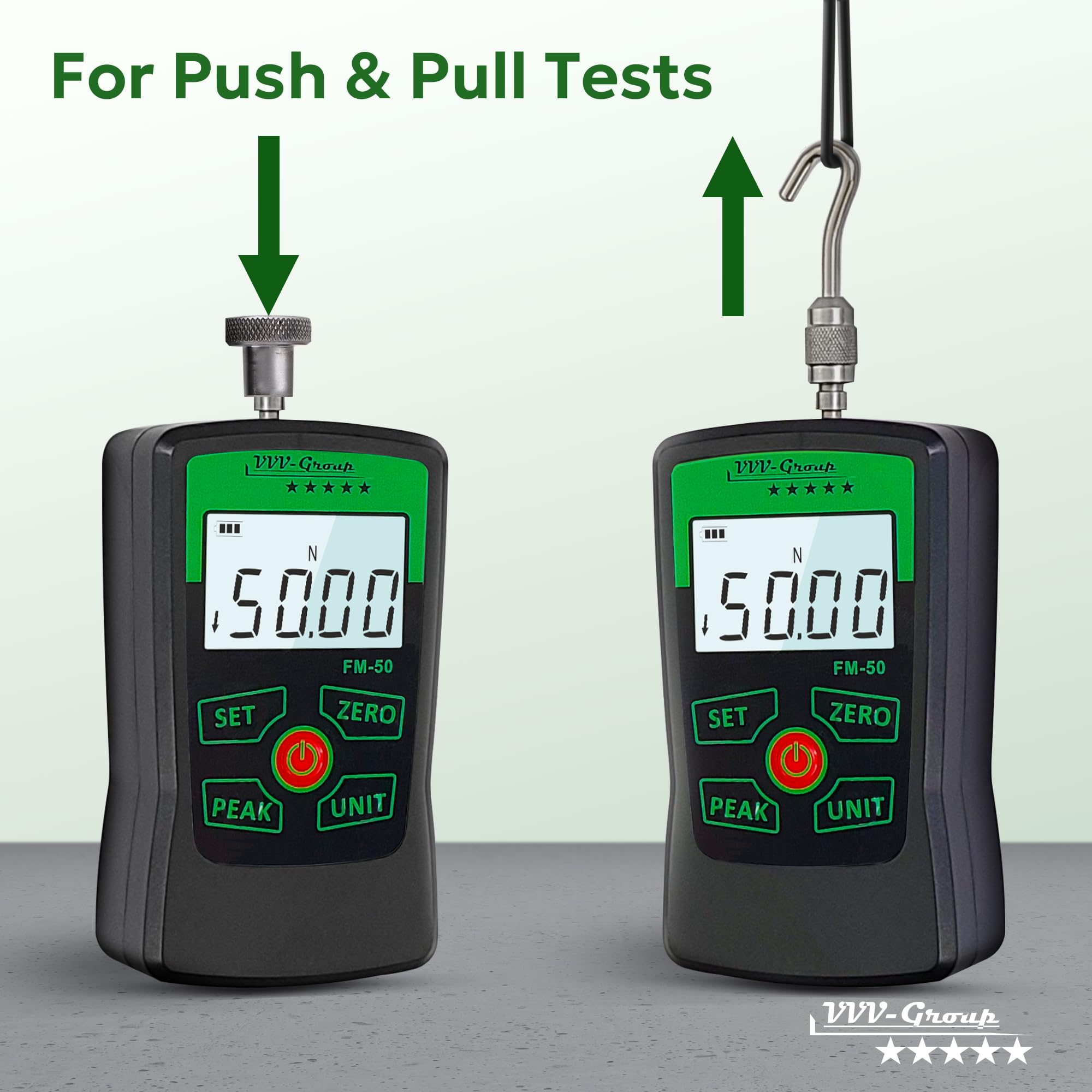 Mua Digital Force Gauge with N/LB/Kg/Oz Units, Push Pull Dynamometer ...