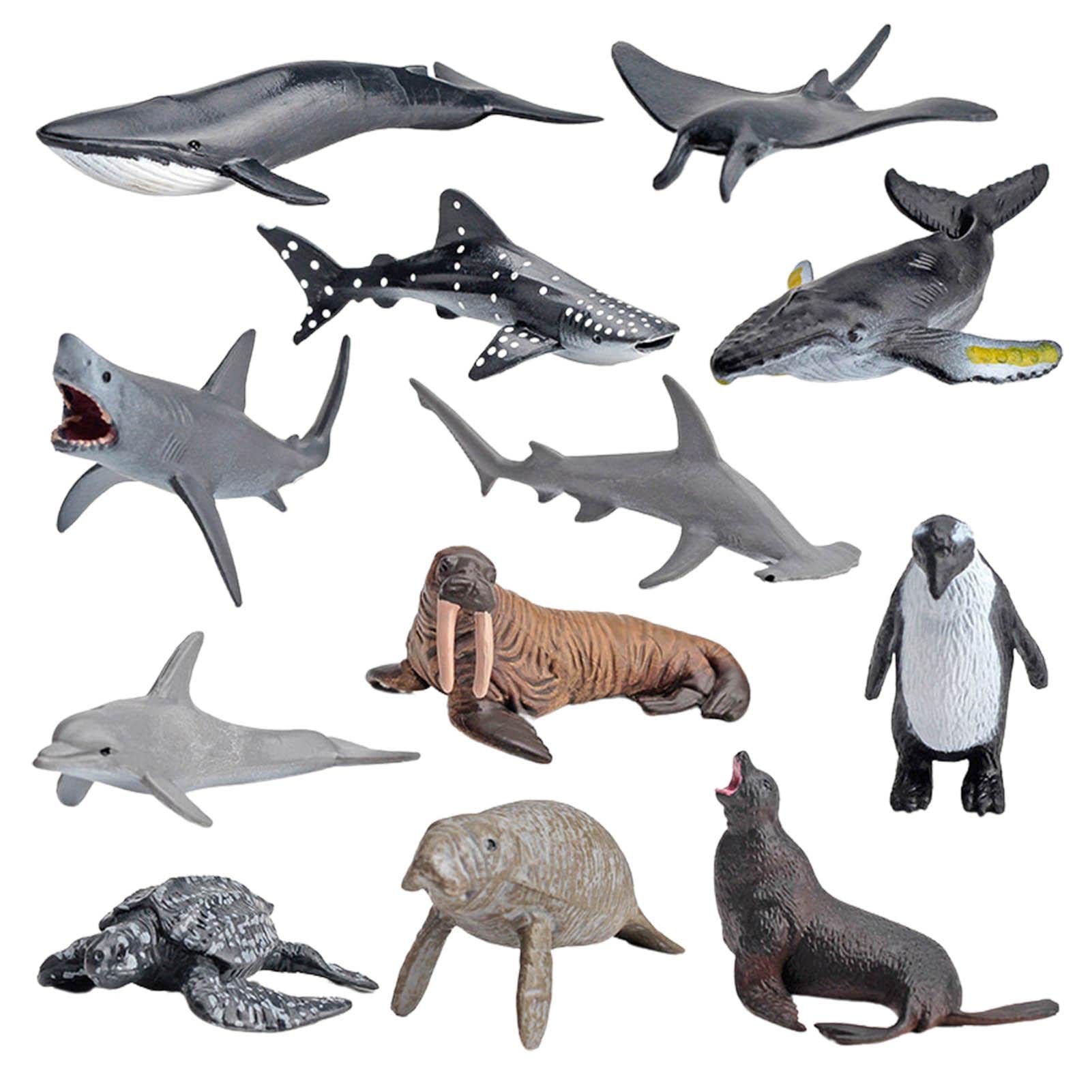 Mua Animal Figure, Marine Figure Set, Animal Model, Set of 12, Sea Life ...