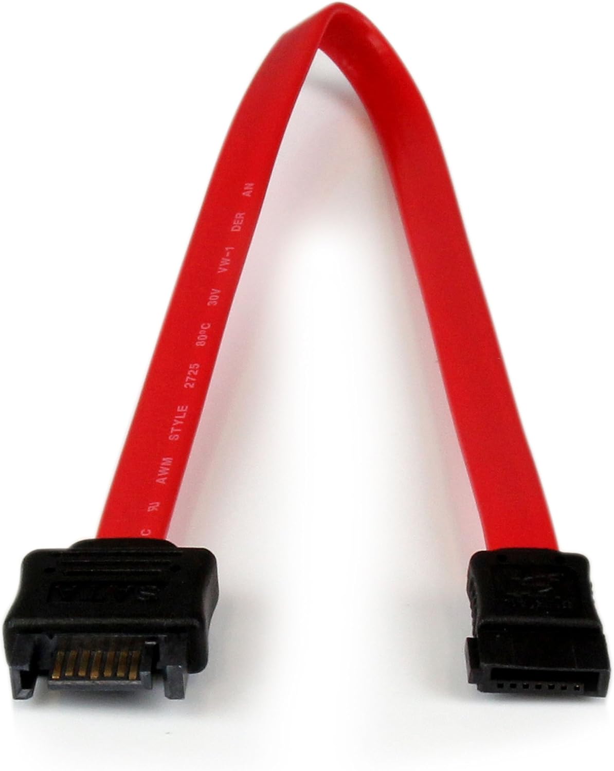 StarTech.com 0.3m SATA Extension Cable - 30cm 7 pin: Amazon.co.uk ...