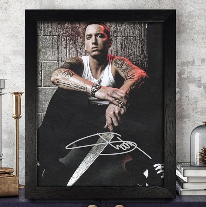 Amazon.com: Eminem Signed Autographed Photo 8X10 Reprint Rp Pp - 8 Mile ...