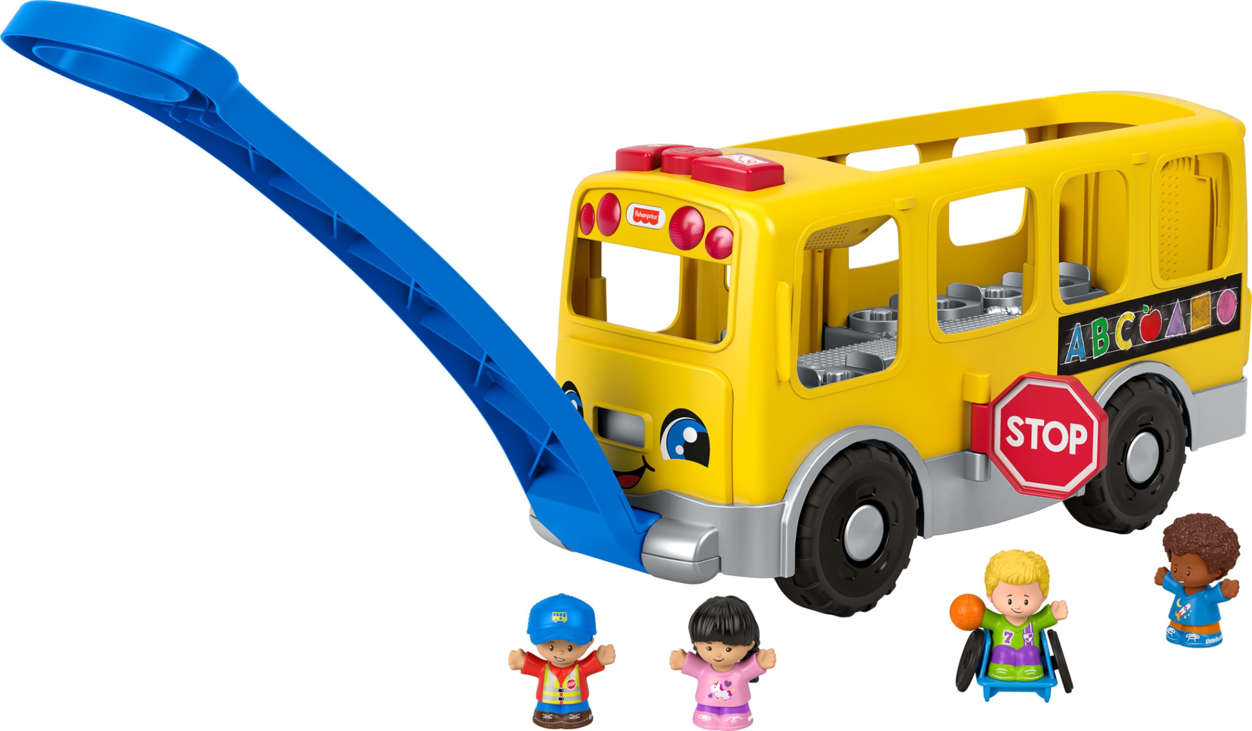 Mua Little People Toddler Learning Toy Big Yellow School Bus with ...