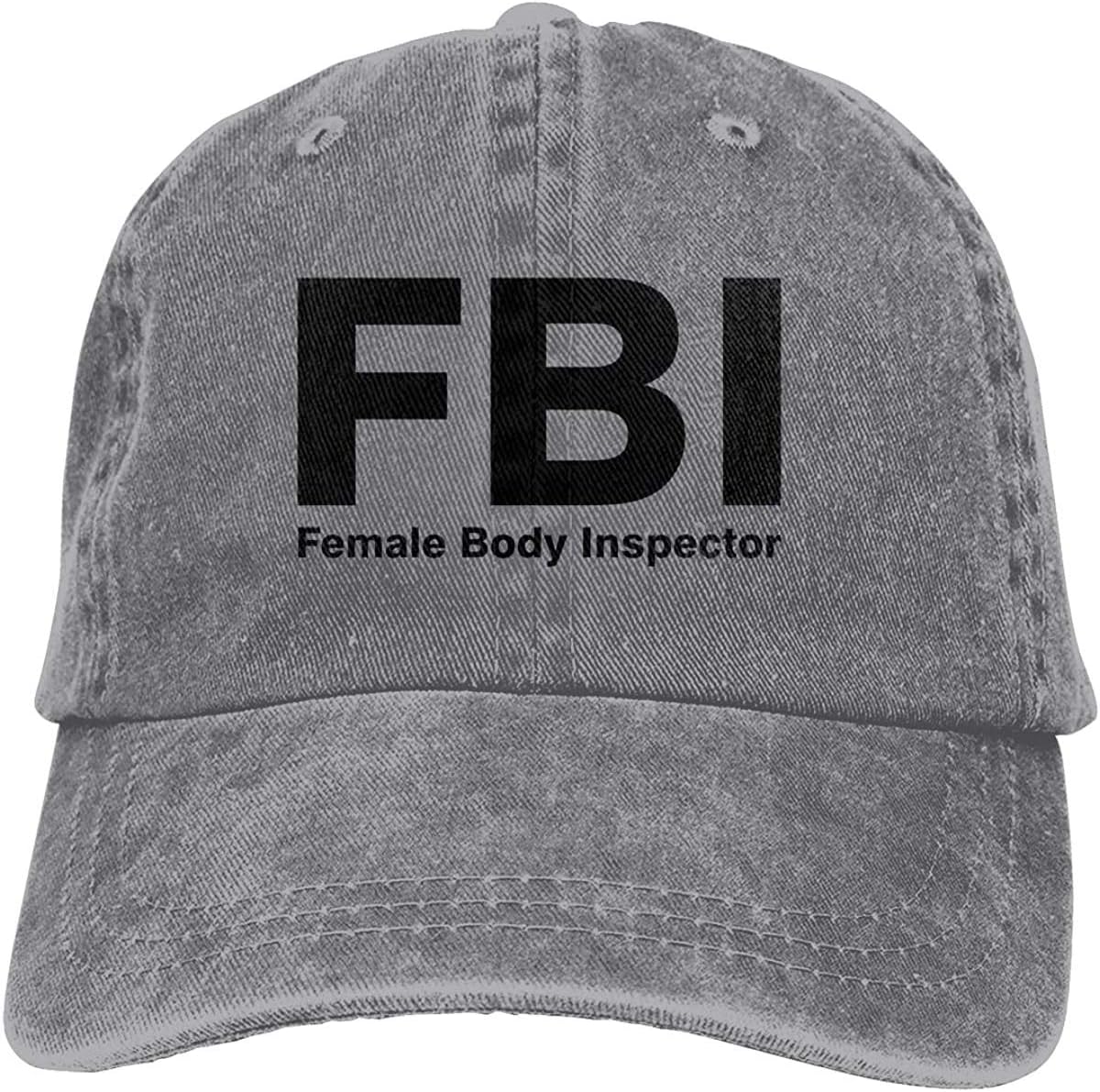 Amazon.com : TSDFC FBI - Female Body Inspector Adjustable Baseball Caps ...