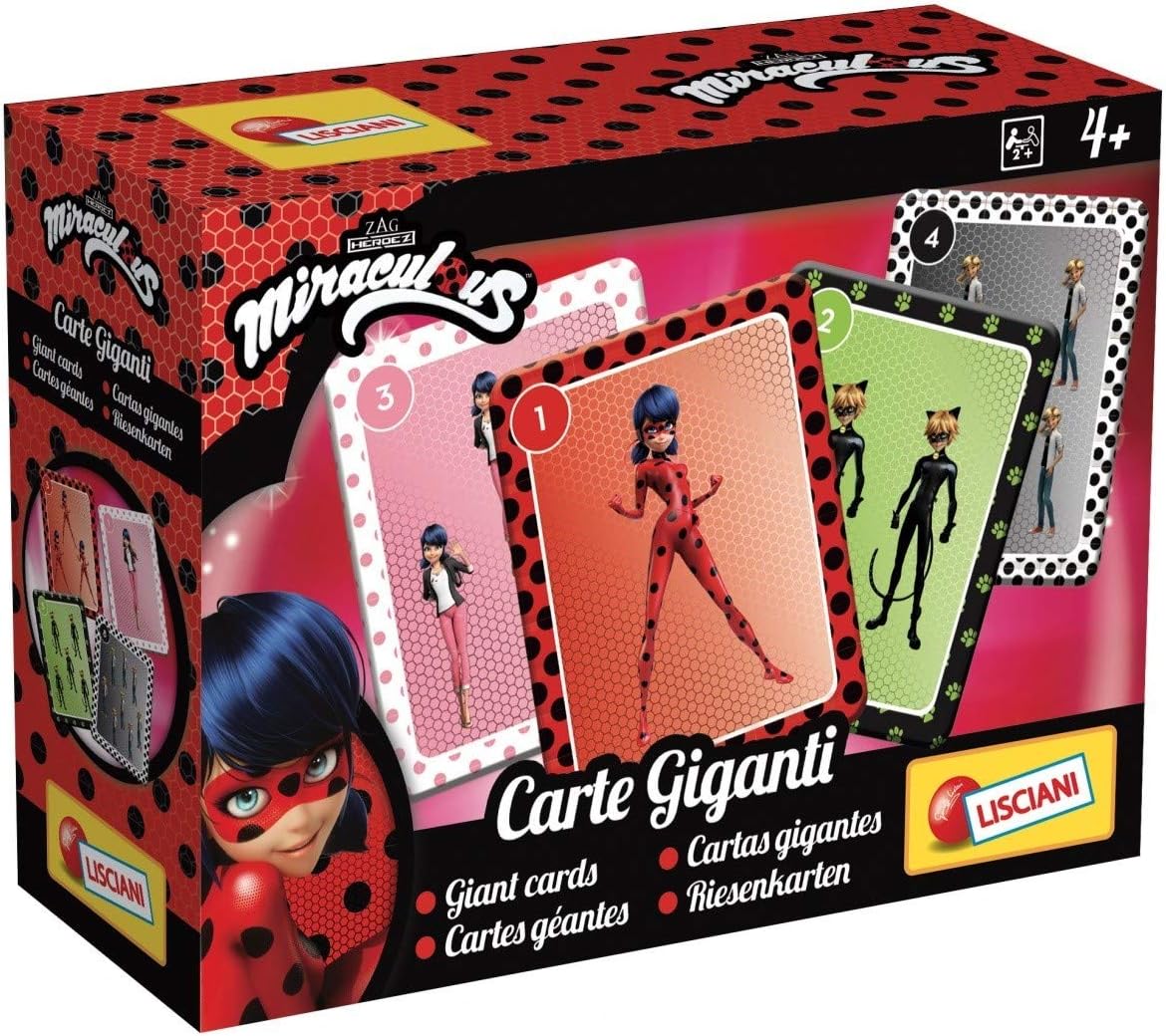 Lisciani Giochi, 66063.0, Ladybug Miraculous, Riesenkarten: Amazon.de ...