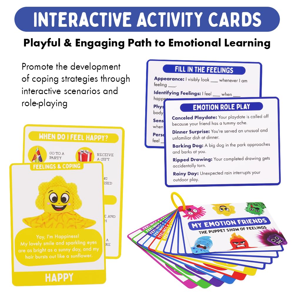 Mua UrbanKiddy's My Emotion Friends | 6 Emotion Sensory Hand Puppets ...