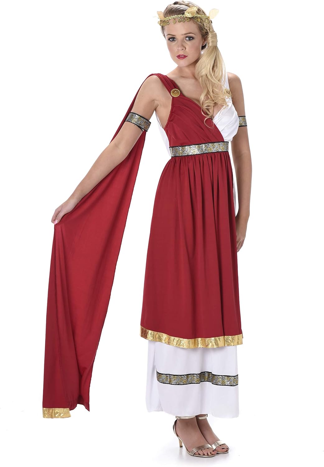 Karnival 81068 Roman Empress Costume, Multi, Large – BigaMart