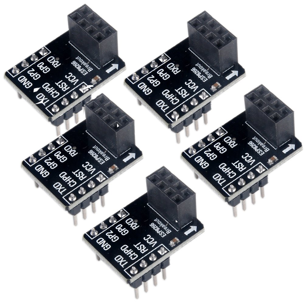 Mua ESP8266 ESP-01 Breakout Board ESP-01S Breadboard Adapter PCB Board for Serial Wifi ...
