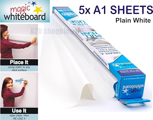 magic Whiteboard - Plastic, Roll 25: Amazon.co.uk: Office Products