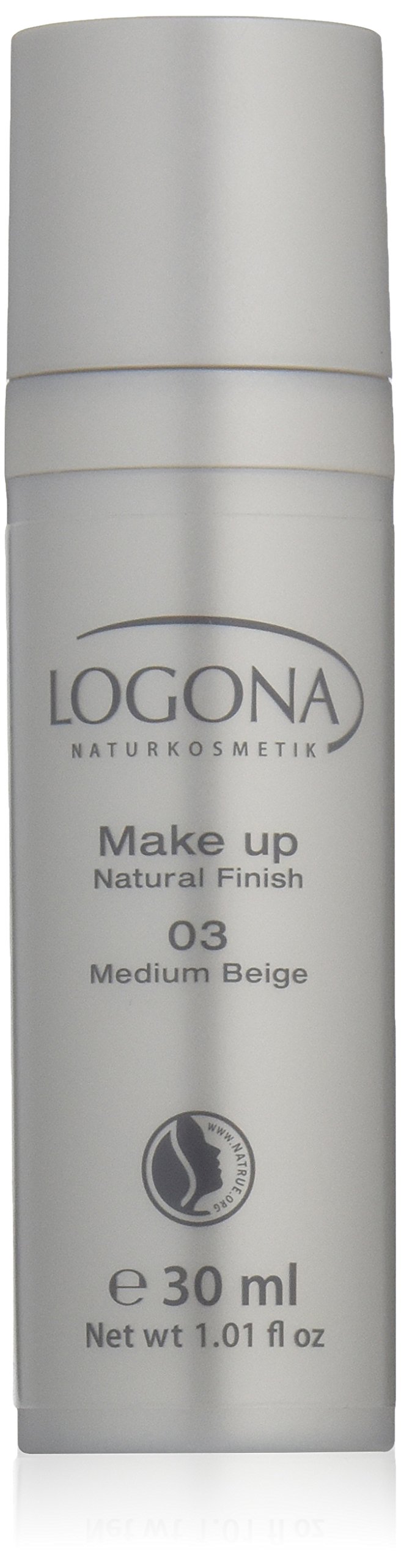 Amazon.com : Logona Natural Finish Liquid Foundation 02 Light Beige, 0. ...