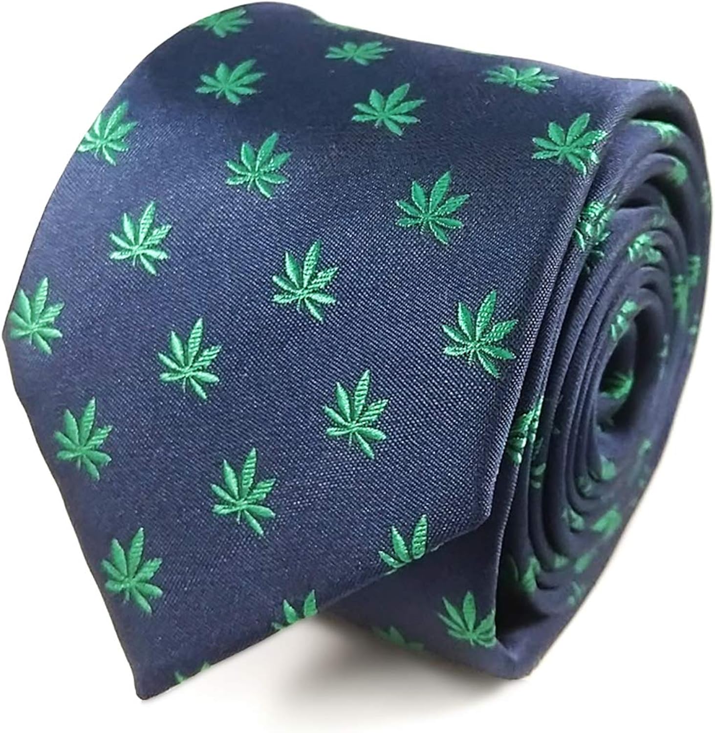 Amazon.com: Cannabis Tie - Marijuana Necktie - Stoner Gift for men ...
