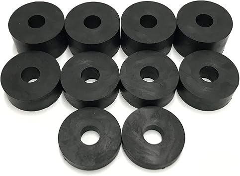 Amazon | M8厚手ゴム製スペーサースタンドオフワッシャー8MM（10パック）4 x（15 mm、x 26 mm）4 x（10 mm x ...