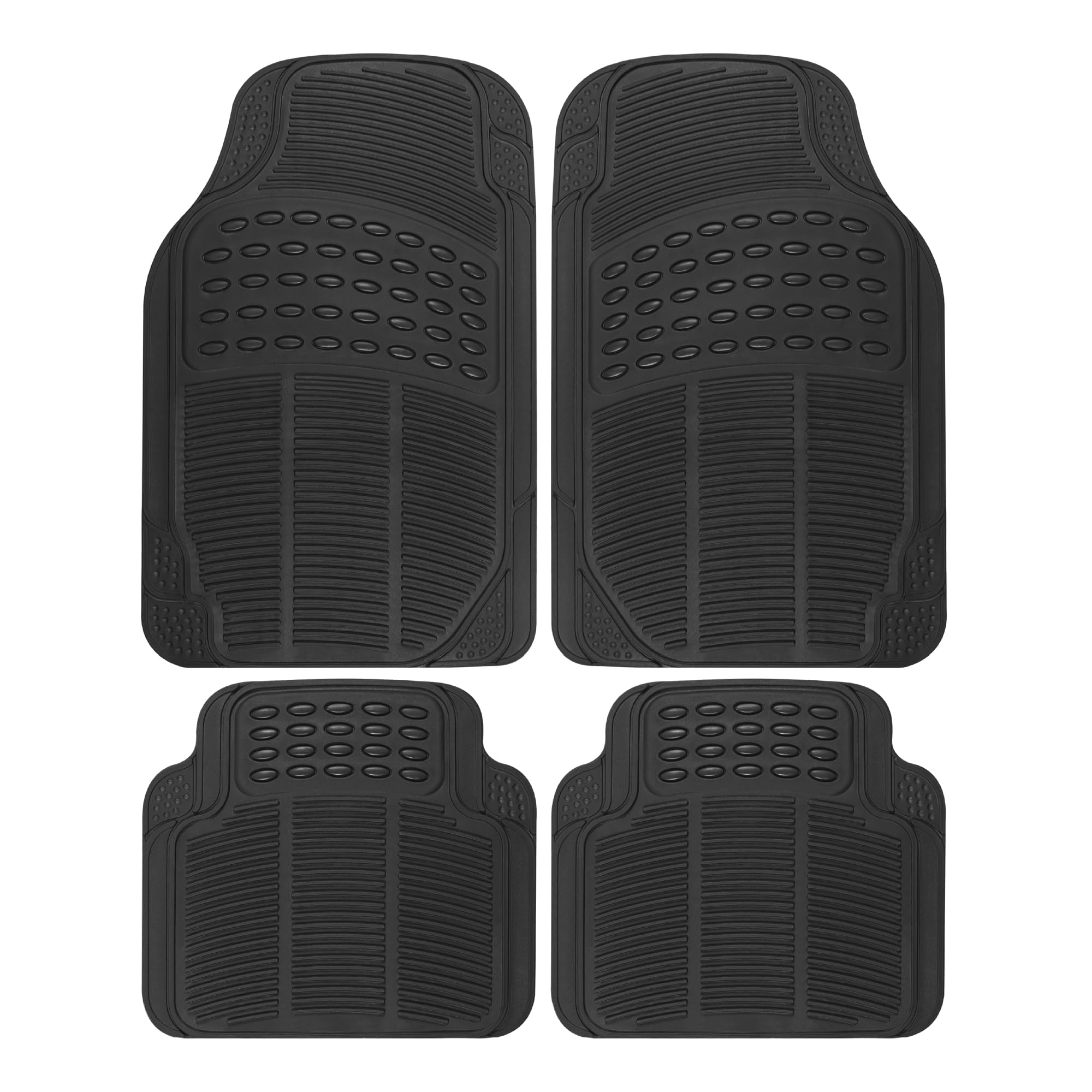 Mua BDK Floor Mats, 4-Piece All-Weather Car Mat with Universal Fit ...