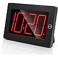 Amazon.com: Timegyro LED Digital Wall Clock Battery Operated - Large ...