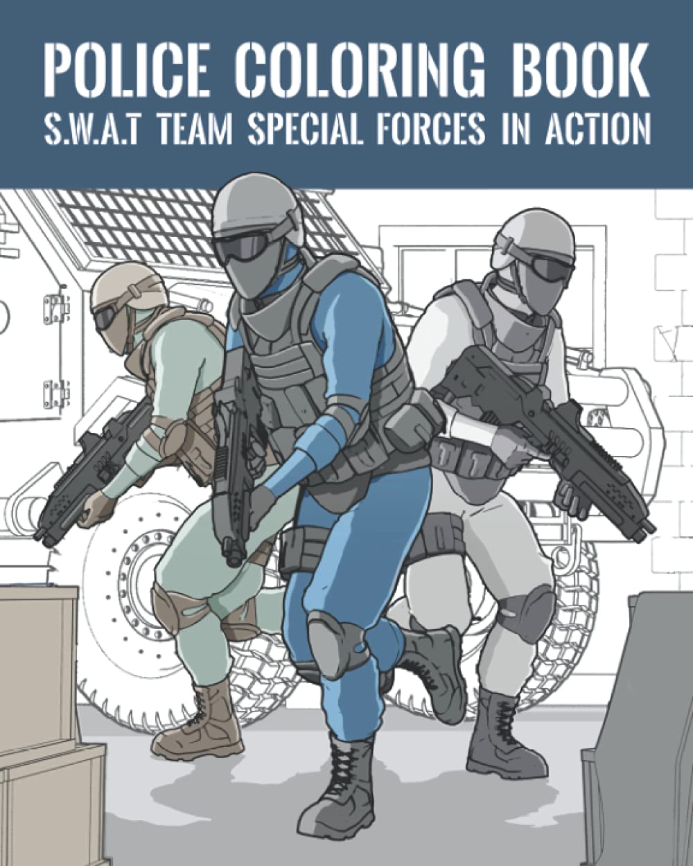 Cool Swat Coloring Pages