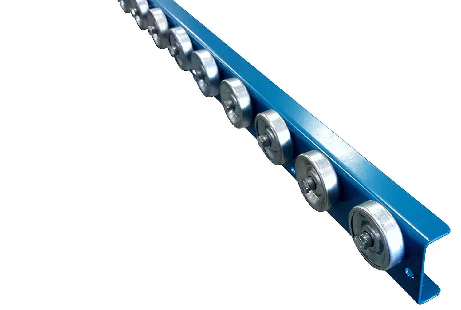 Conveyor Rails, Flow Rail 5-Foot Long Skate Wheel Conveyor, T1 Flow ...