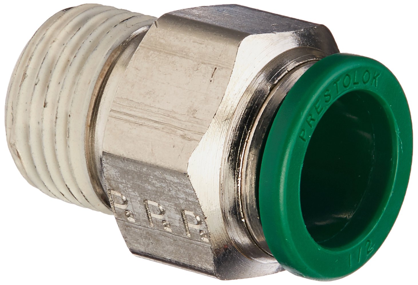 Parker Hannifin W68PLP-8-6 Prestolok PLP Nickel Plated Brass Male ...