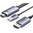 Amazon.com: UGREEN Active HDMI to DisplayPort Male Unidirectional Cable with USB Powered 4K@60Hz ...