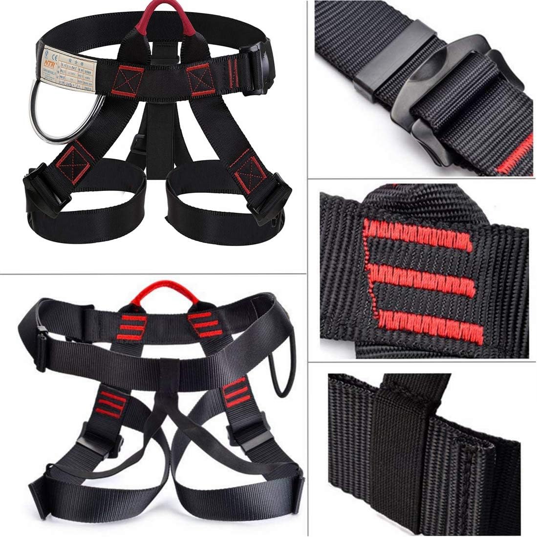 Selighting Climbing Harness Half Body Protective Waist Safety Harness ...