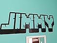 Amazon.com: Personalized Gamer Name decal 3D Looking Gamer Room Wall ...