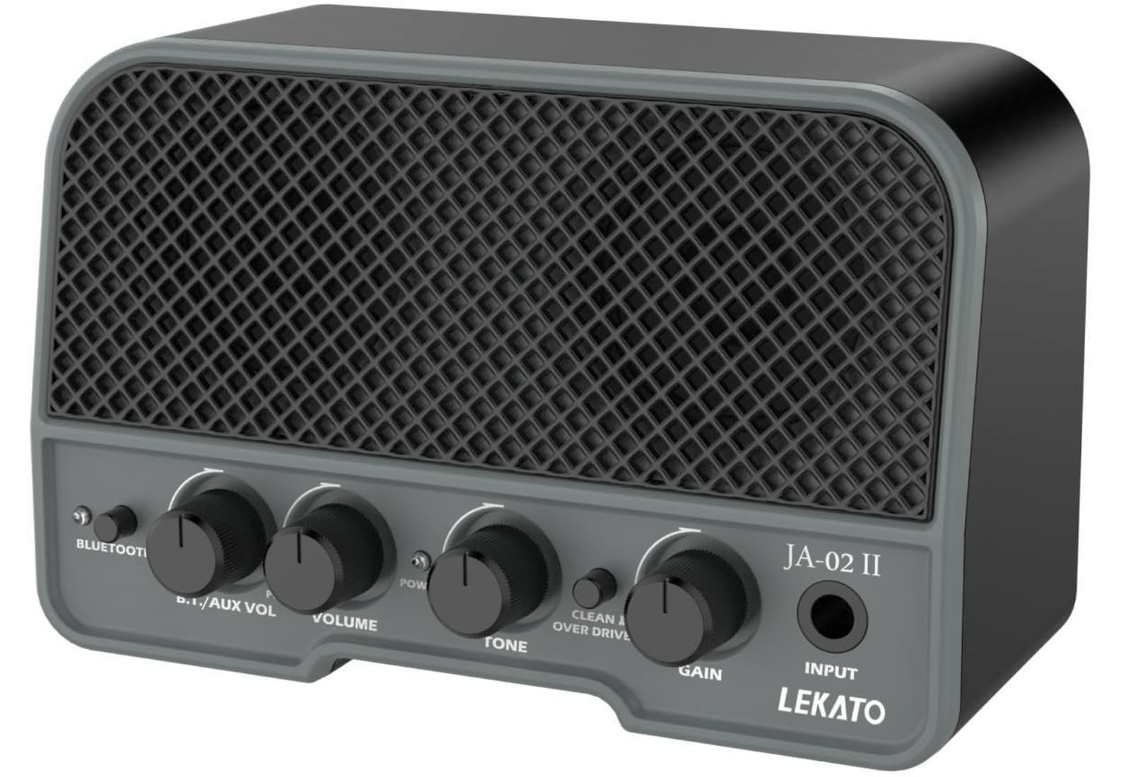 Mua LEKATO Mini Guitar Amp Rechargeable Electric Guitar Amplifier 5W, Clean/Overdrive,Bluetooth ...