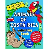 Animals Of Costa Rica Coloring Book: Costa Rican Animals coloring pages ...